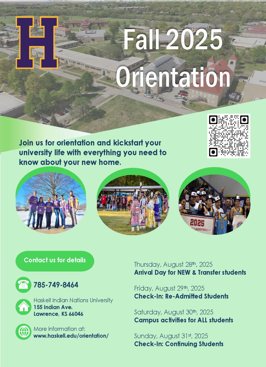 Fall Orientation | Haskell Indian Nations University